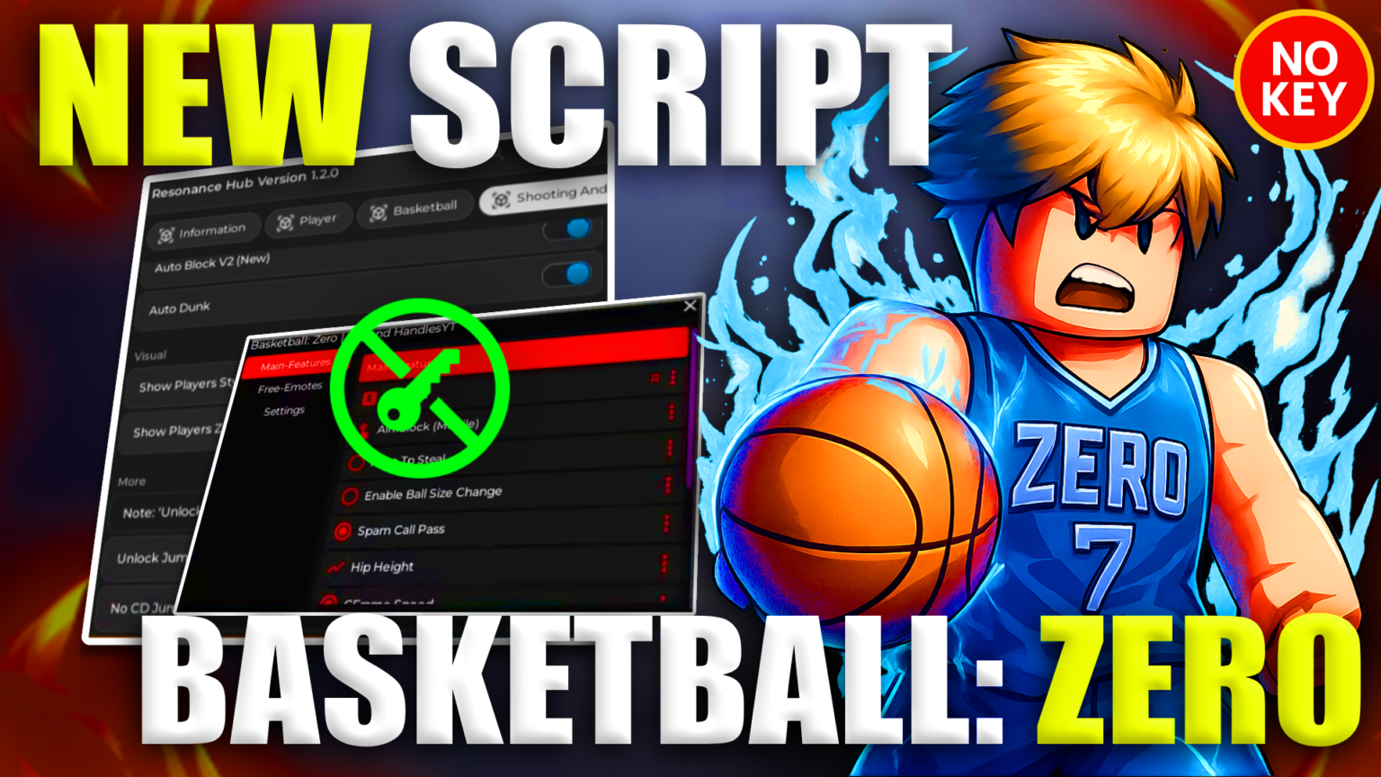 Roblox Basketball Zero Script No Key (PC & Mobile) | Unlock ALL Styles ...