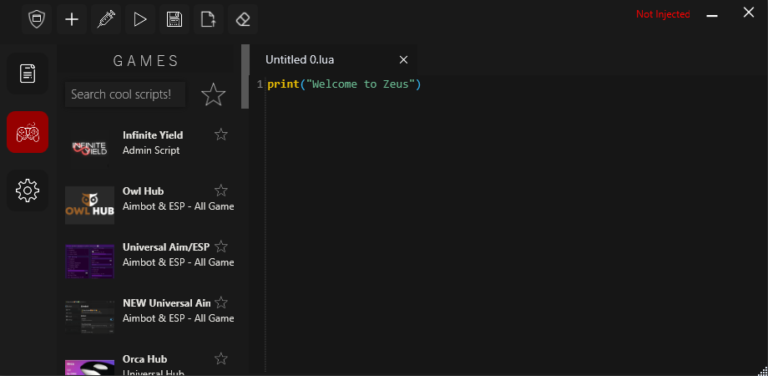 Zeus – Best FREE Roblox Script Executor | No Key & Powerful